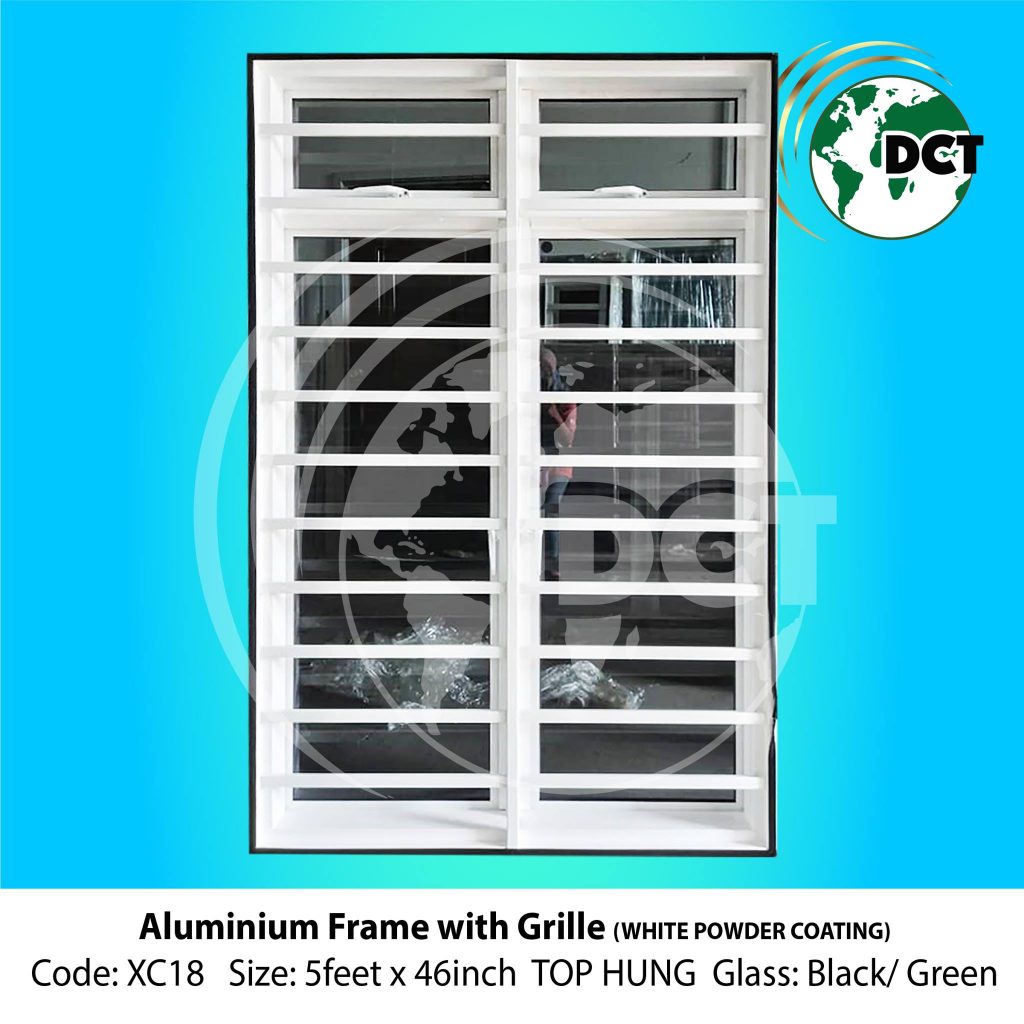 2 In 1 Casement Window With Grille XC18 – A.S. CHIN HIN