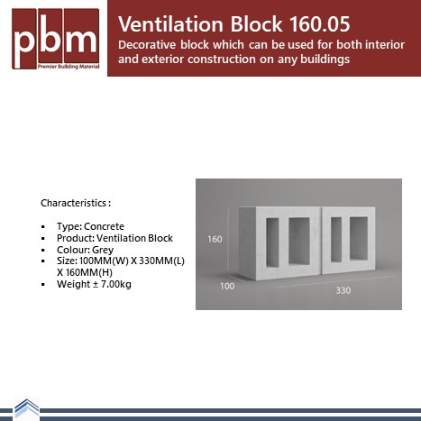 Ventilation Block 190.140 – A.S. CHIN HIN